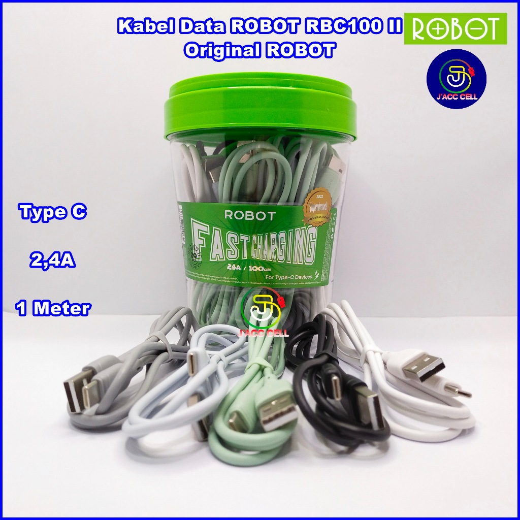 Jual KABEL DATA ROBOT TYPE C RBC100 II 2.4A NEW RBC100S ORIGINAL ROBOT ... Jual KABEL DATA ROBOT TYPE C RBC100 II 2.4A NEW RBC100S ORIGINAL ROBOT ...