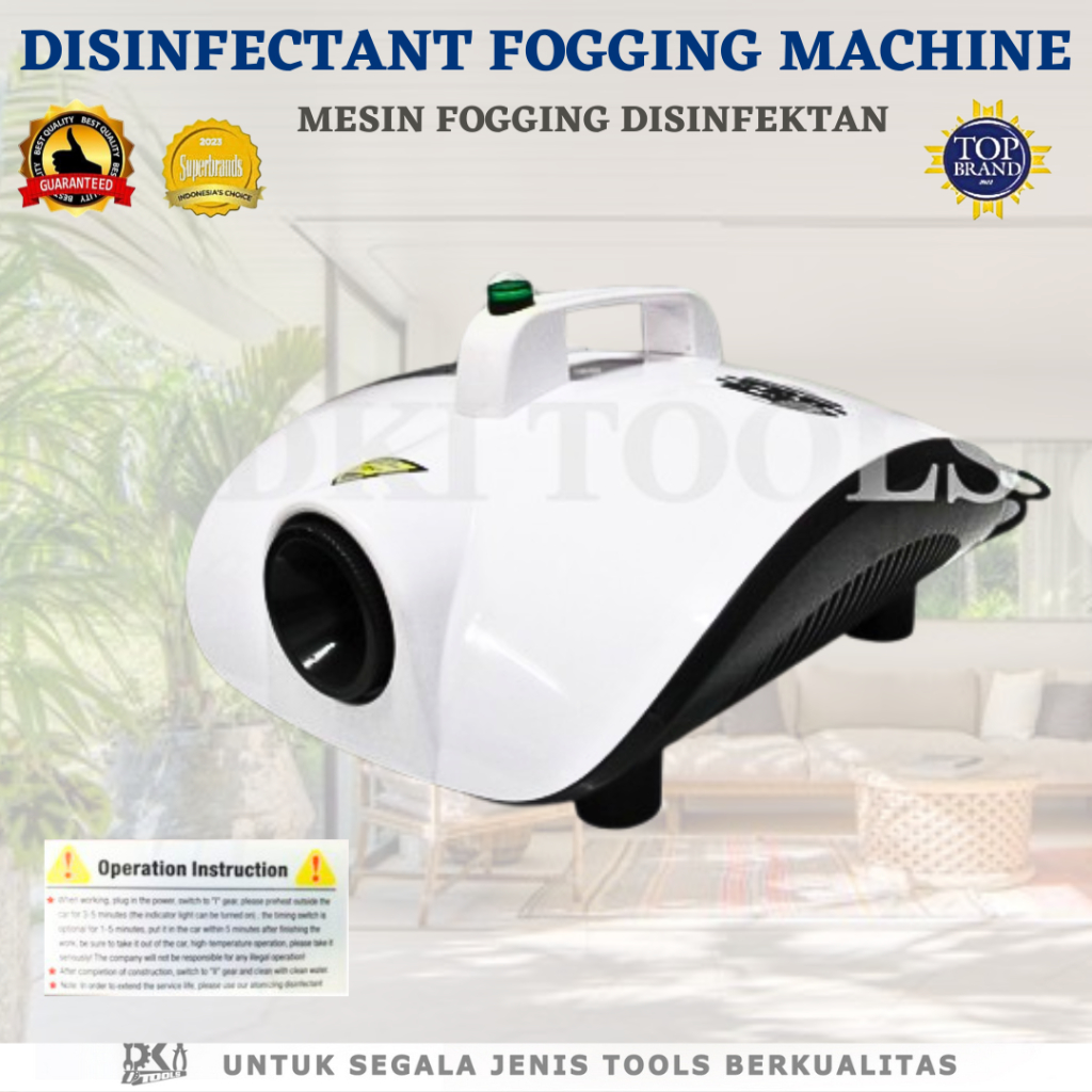 Jual Mesin Fogging Disinfektan Machine 1000 Watt Pembunuh Bakteri Kuman ...