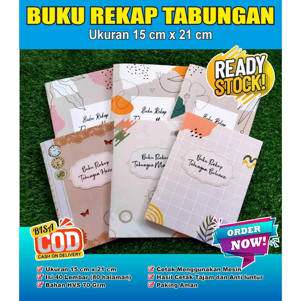 Jual BUKU REKAP TABUNGAN/REKAP ANGSURAN/REKAP ANGSURAN BARANG/REKAP ...
