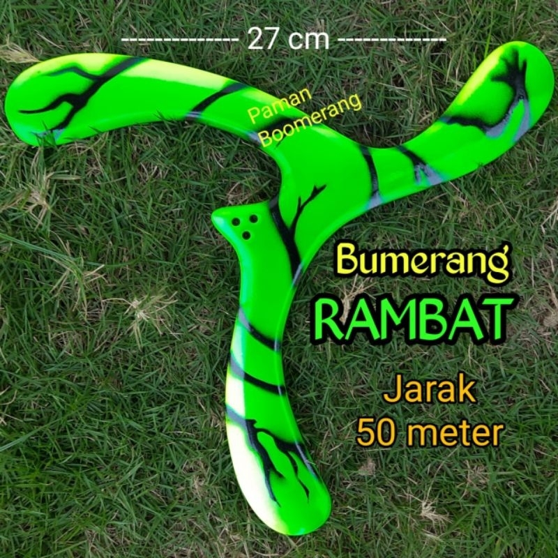 Jual bumerang rambat jarak jauh bukan untuk pemula | Shopee Indonesia