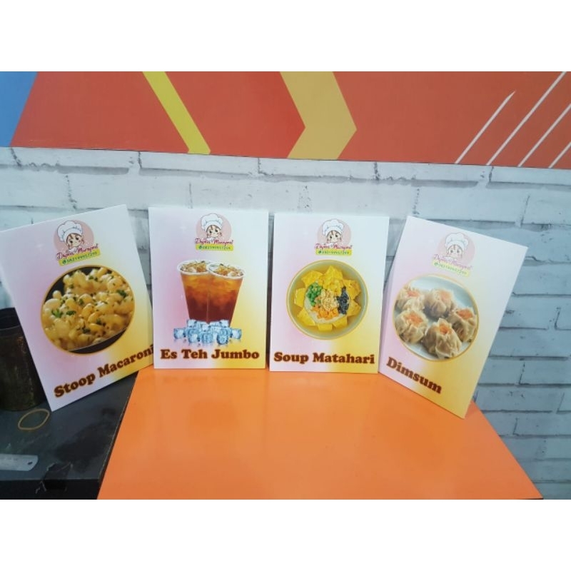 Jual Menu Dinding A4 | Shopee Indonesia