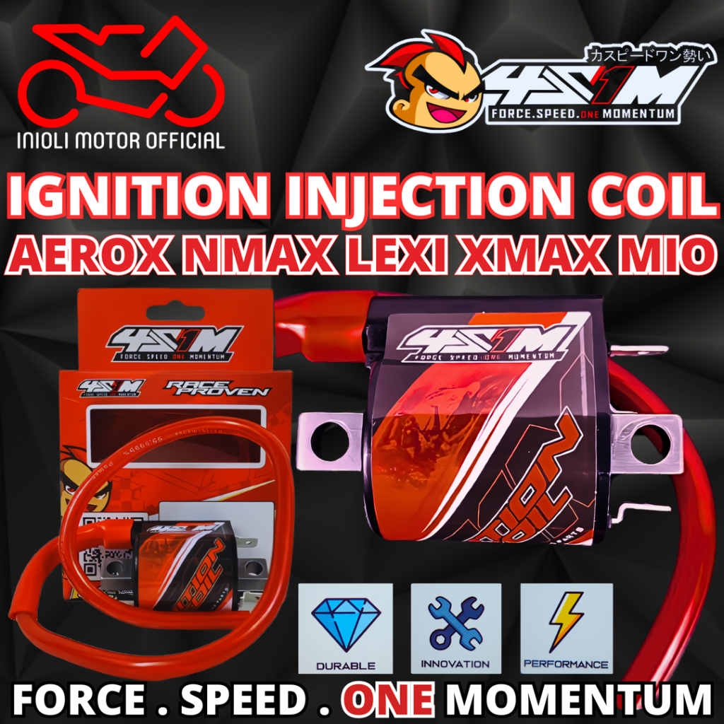 Jual COIL KOIL KUIL RACING 4S1M AEROX NMAX LEXI XMAX MIO M3 FAZZIO ...
