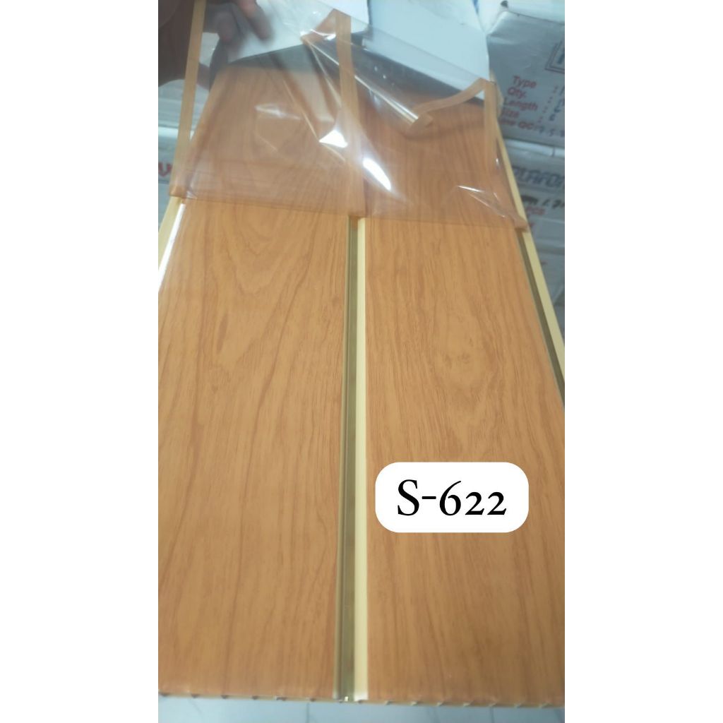 Jual Plafon PVC Putih Polos Motif Kayu Ceiling Merk Tiger Anti Jamur ...