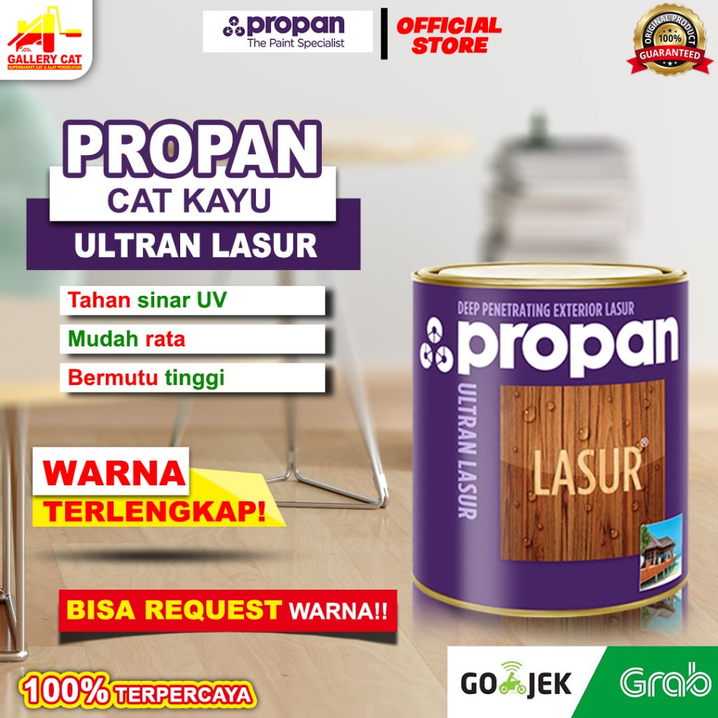 Jual TERMURAH! Cat kayu propan ultran lasur EL-501 1ltr | Shopee Indonesia