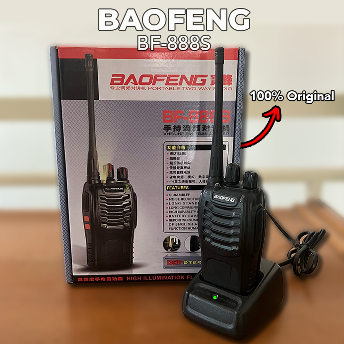 Jual HT Baofeng BF-888S Walkie Talkie Bekas 100% Original | Shopee ...
