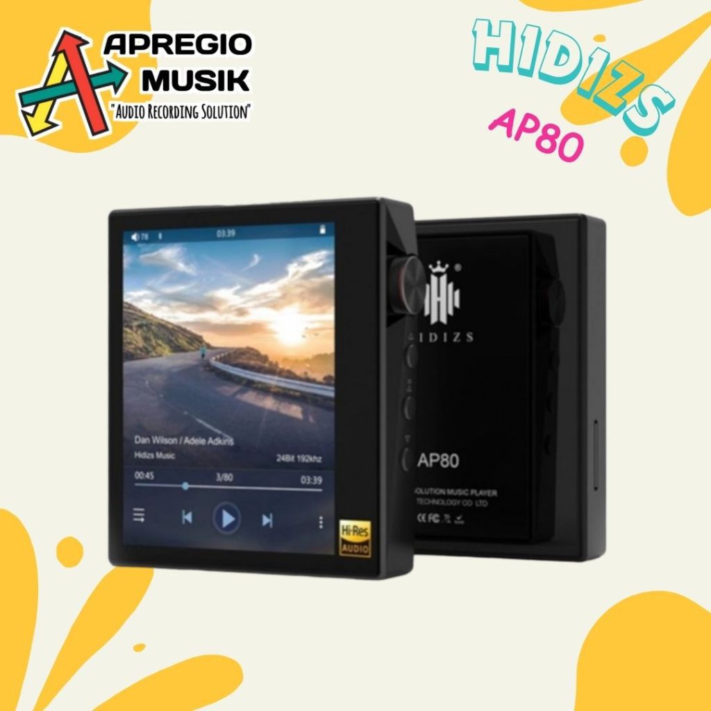 Jual HIDIZS AP80 AP 80 High Resolution Lossless DAP Digital Audio ...