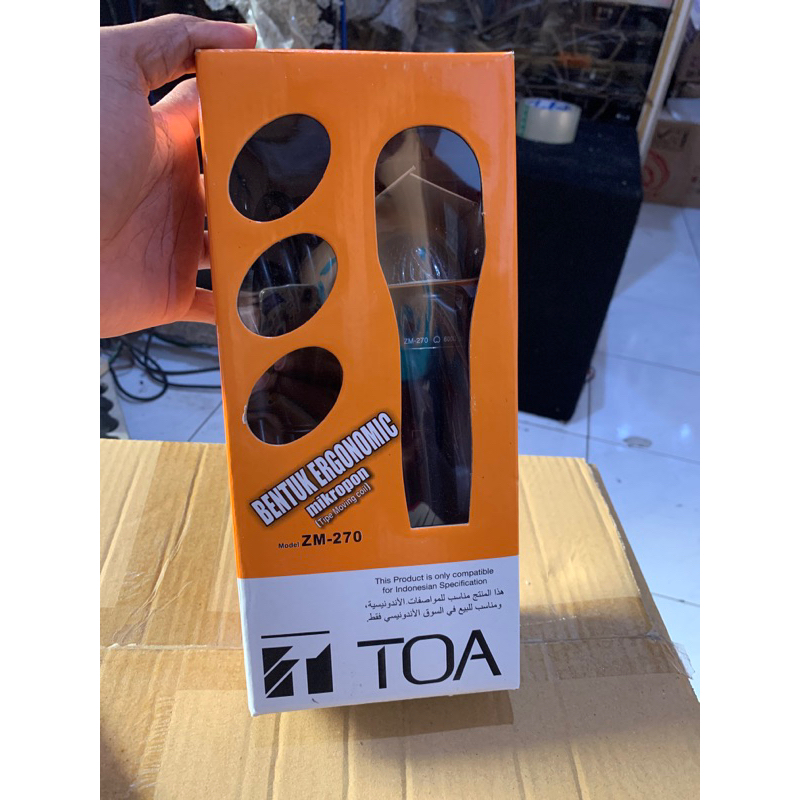 Jual microphone TOA ZM-270 original!!! | Shopee Indonesia