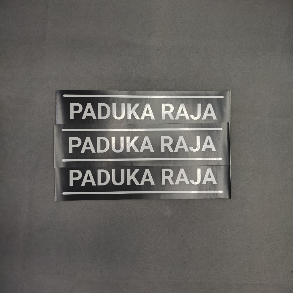 Jual STIKER TANDA LABEL UNIK PADUKA RAJA | Shopee Indonesia