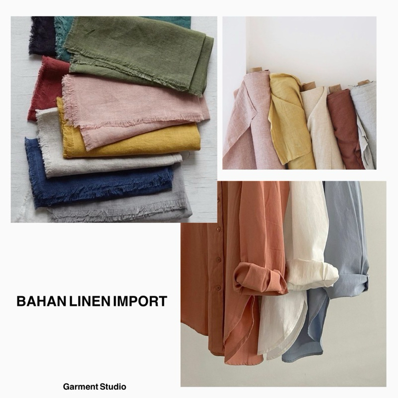 Jual Bahan Linen / Kain katun linen | Shopee Indonesia