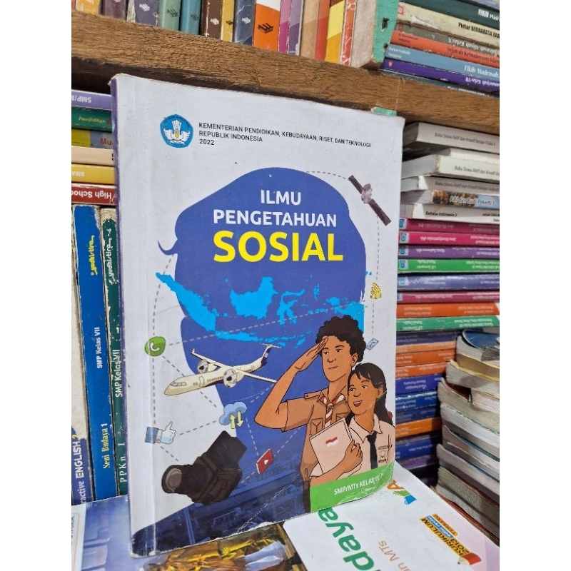 Jual buku ips/ilmu pengetahuan sosial kelas 9/IX/3 smp/mts bse/bos ...