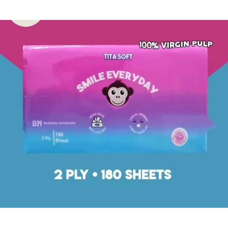 Jual Tisue Tita soft 180 sheet lembut dan halus | Shopee Indonesia