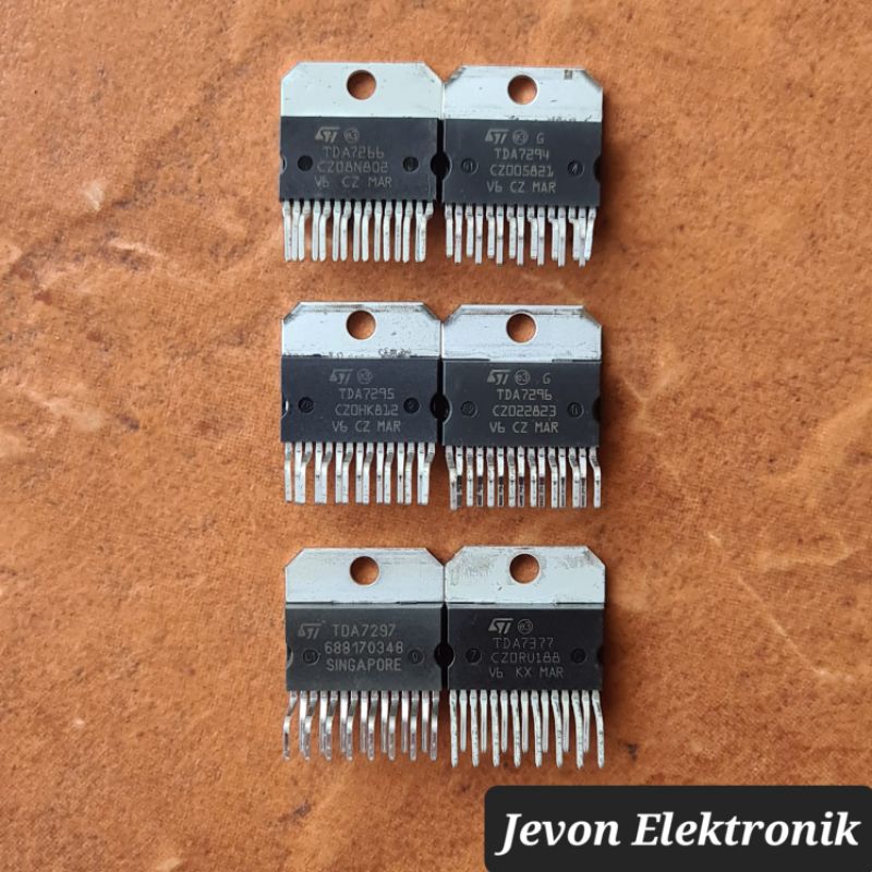Jual IC Transistor TDA 7266 7294 7295 7296 7297 7377 Original ST ...