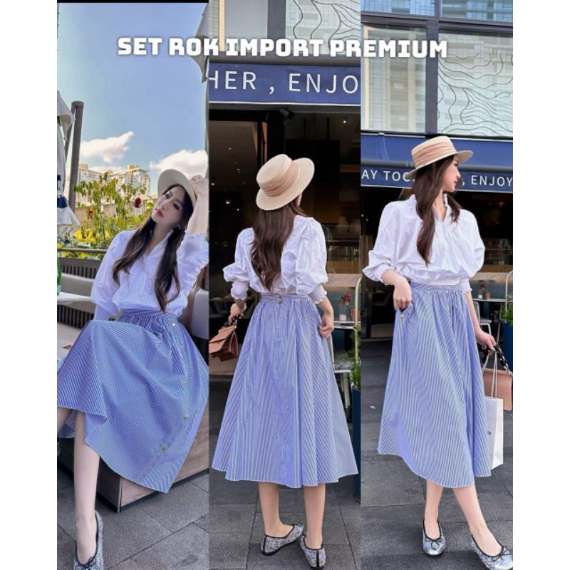 Jual One Set Rok Import Premium LVI | Shopee Indonesia
