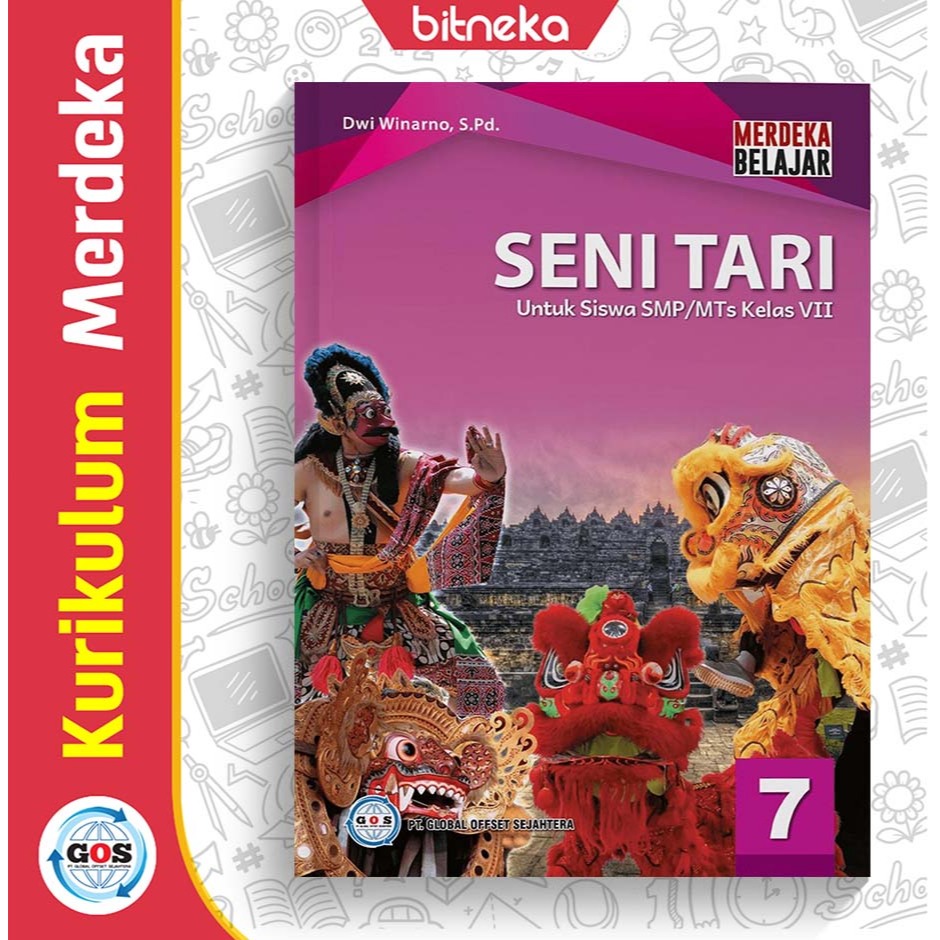 Jual Buku Siswa Seni Tari SMP/MTS Kelas 7 Kurikulum Merdeka - GOS | Shopee Indonesia
