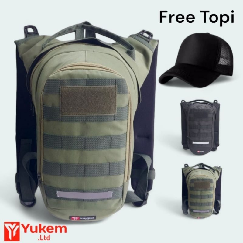 Jual Daypack Tas Trail Adventure Army Tactical Multifungsi Tas Ransel ...