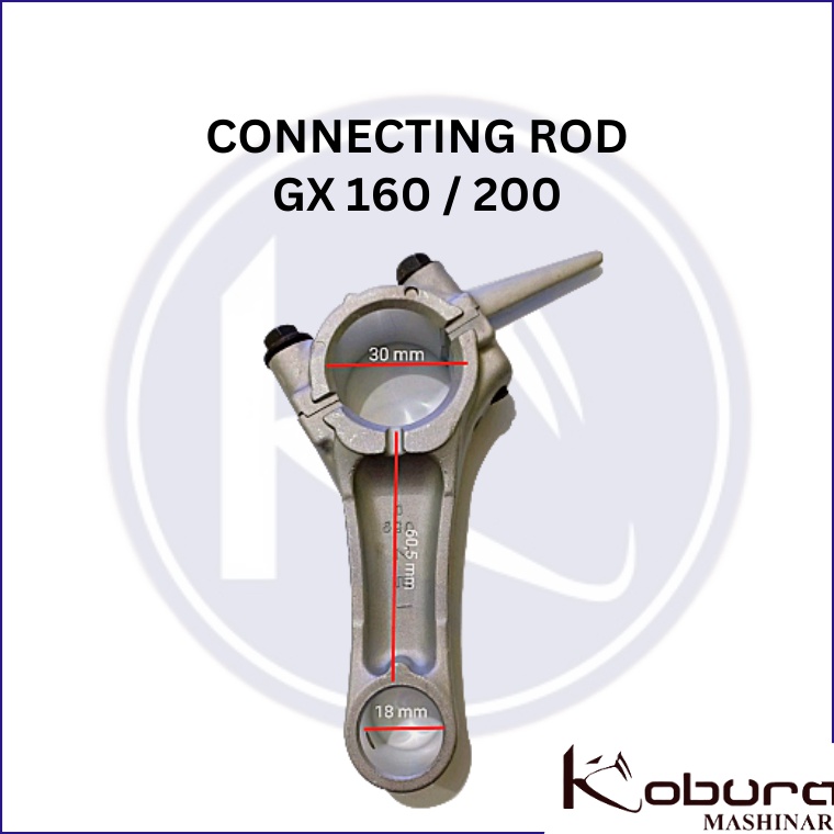 Jual Conrod GX 16 Connecting Rod Stang Seher Engine Mesin Penggerak Gx16 | Shopee Indonesia