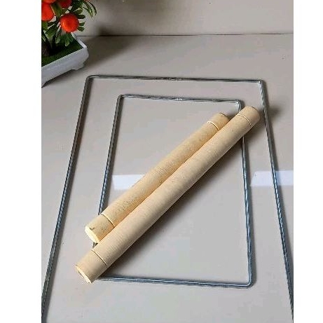 Jual Bingkai perata adonan 5mili/ bingkai frame plus perata kayu ...