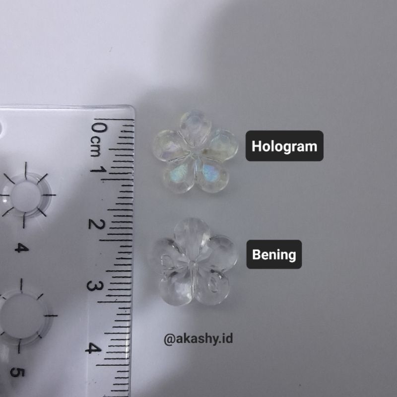 Jual [5 Butir] Manik Bunga Daisy/ Manik Bunga Sakura/ Daisy Beads ...