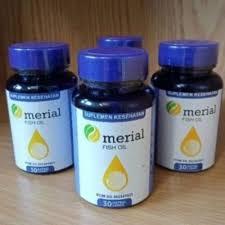 Jual PROMO HEBOH !! Bisa COD Merial Fish Oil isi 30 Kapsul dijamin ...