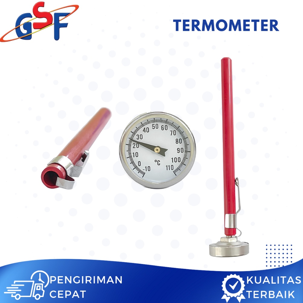 Jual pocket test thermometer Suhu Tanah Sdial Display 1 Derajat Celcius ...
