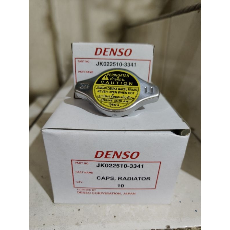 Jual tutup radiator avanza xenia grandmax luxio terios rush ASLI DENSO ...
