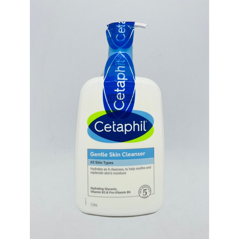 Jual Cetaphil Gentle Skin Cleanser 1000ml dengan Niacinamide, Glycerin ...