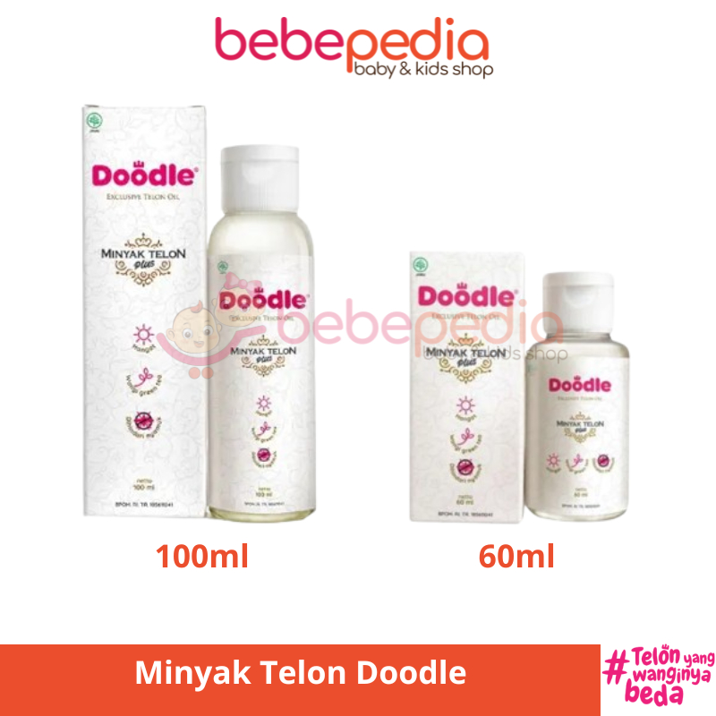 Jual Minyak Telon Doodle Green Tea 100ml / 60ml | Shopee Indonesia