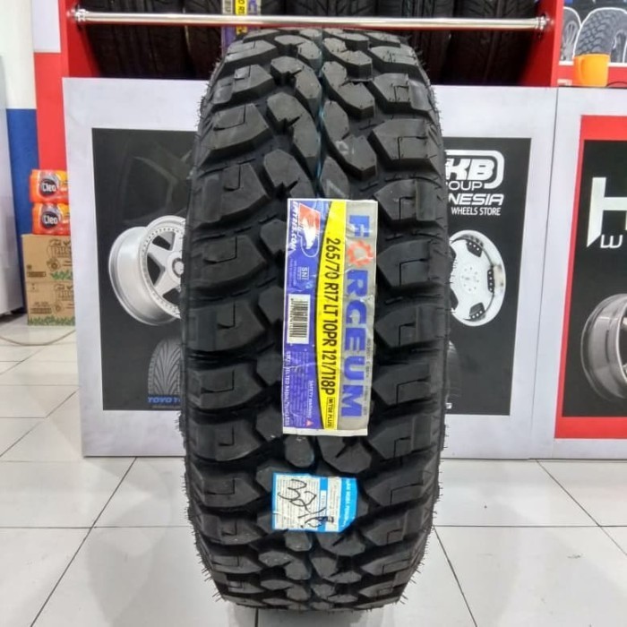Jual Ban Cangkul Forceum MT Ring 17 Ukuran 265/70 Triton Hilux Pajero ...