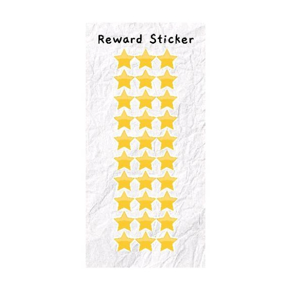 Jual Stiker Planner Anak Reward Bintang isi 30 | Shopee Indonesia