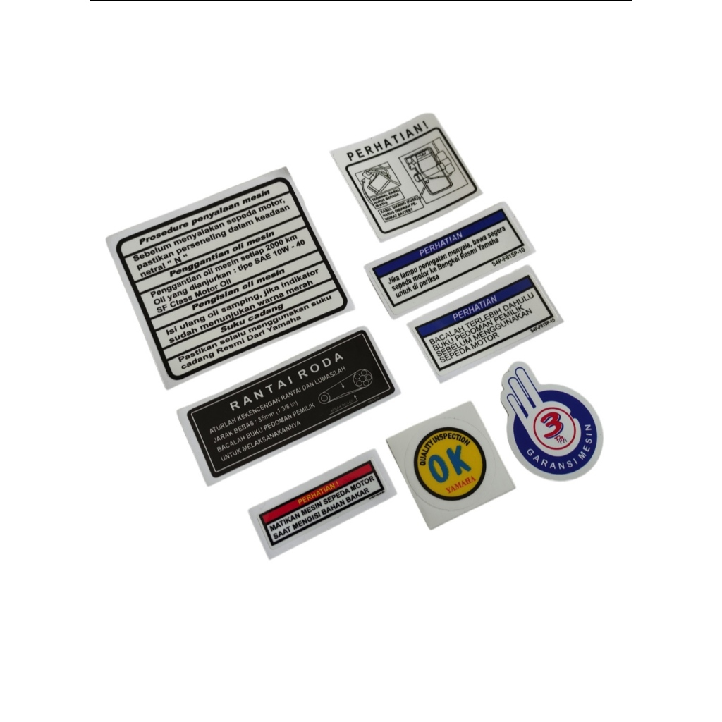 Jual stiker detail prosedur stiker pelengkap restorasi yamaha jupiter ...