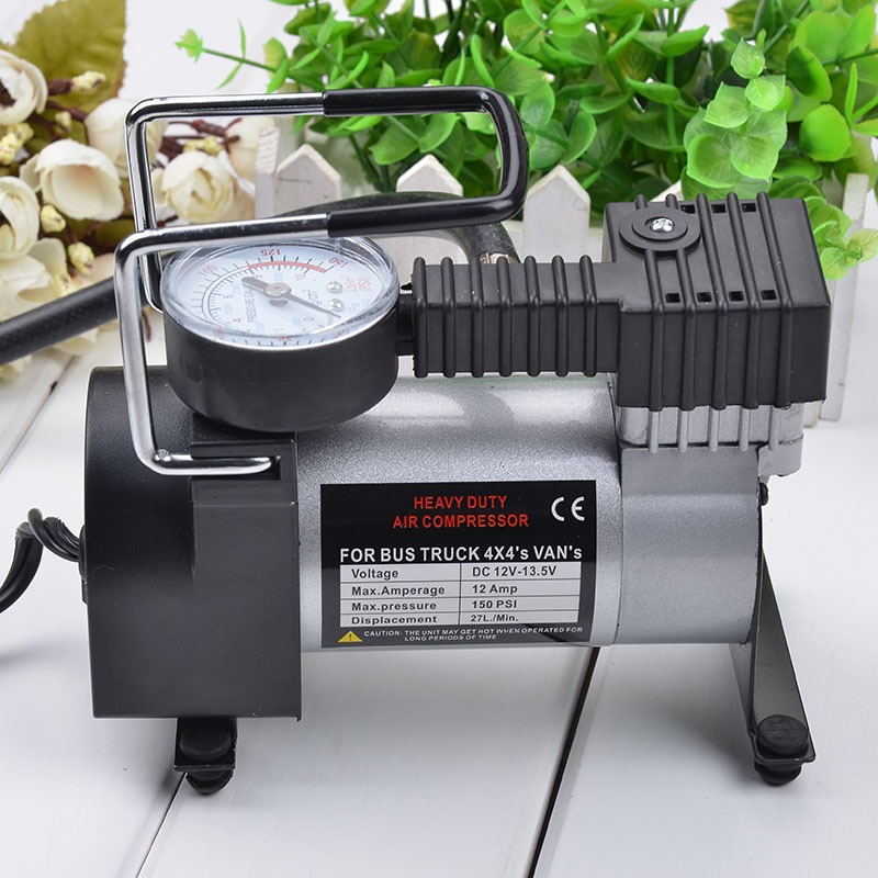 Jual Awet Pompa Ban Mini Elektrik 100Psi Heavy Duty Air Compressor ...