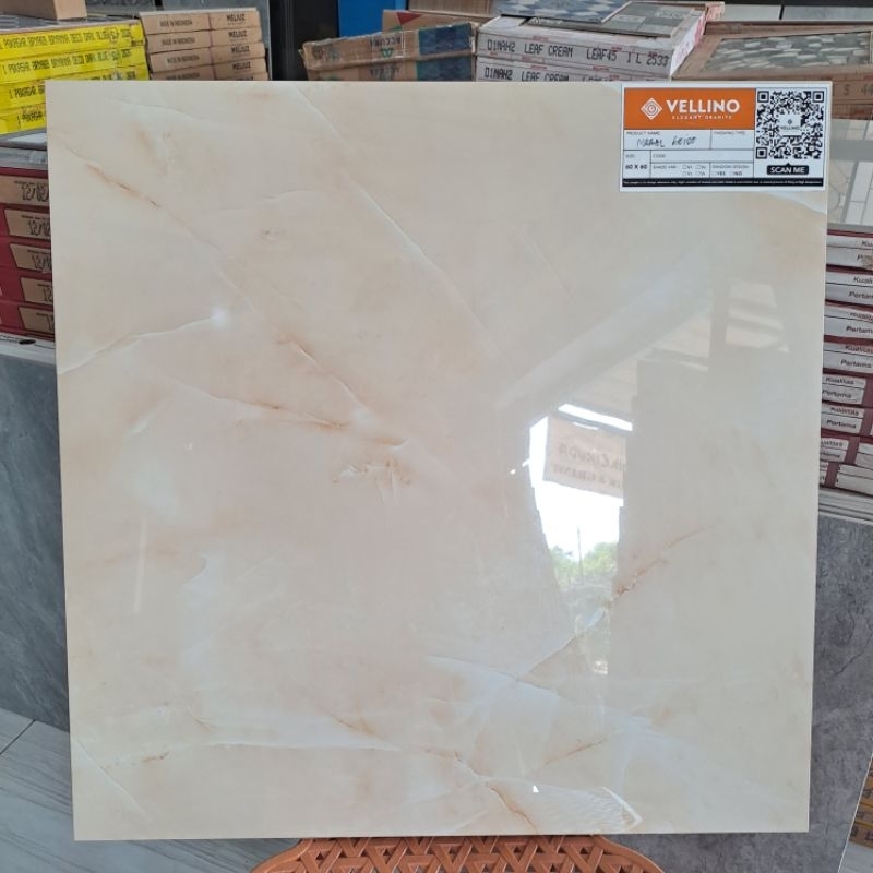 Jual Granit Marble Velino 60x60 MABEL BEIGE | Shopee Indonesia