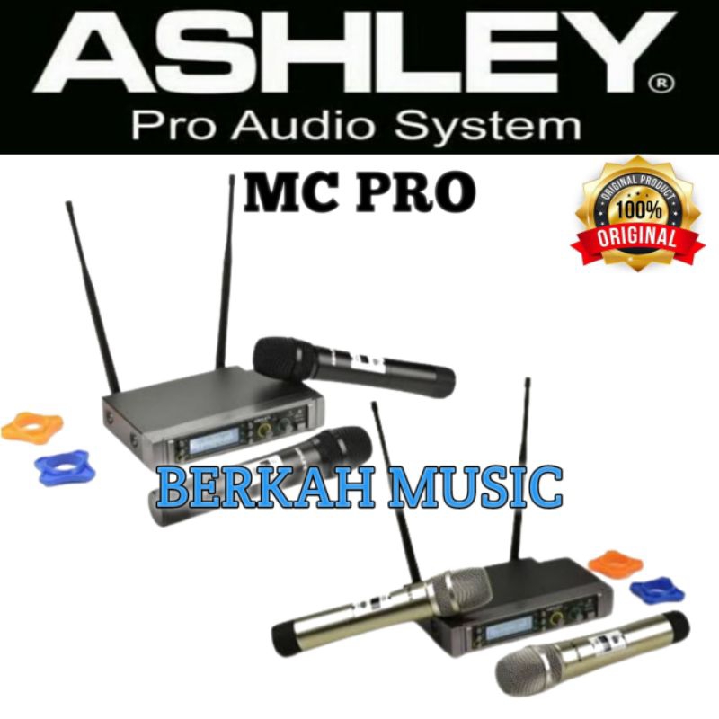 Jual Mic Wireless Ashley MC PRO Original | Shopee Indonesia