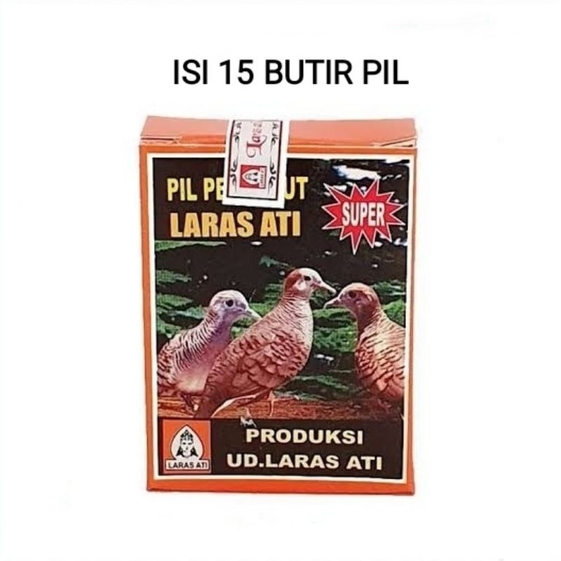 Jual PIL JAMU LARASATI ORIGINAL UNTUK BURUNG PERKUTUT BANGKOK SUPER ...