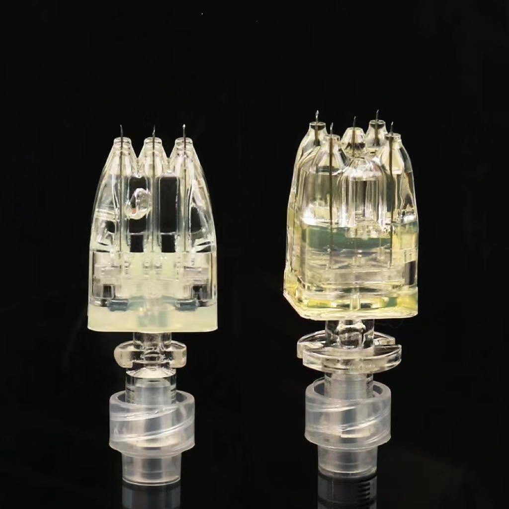 Jual 32G 5pin crystal multineedle painless jarum mesogun jarum crystal ...