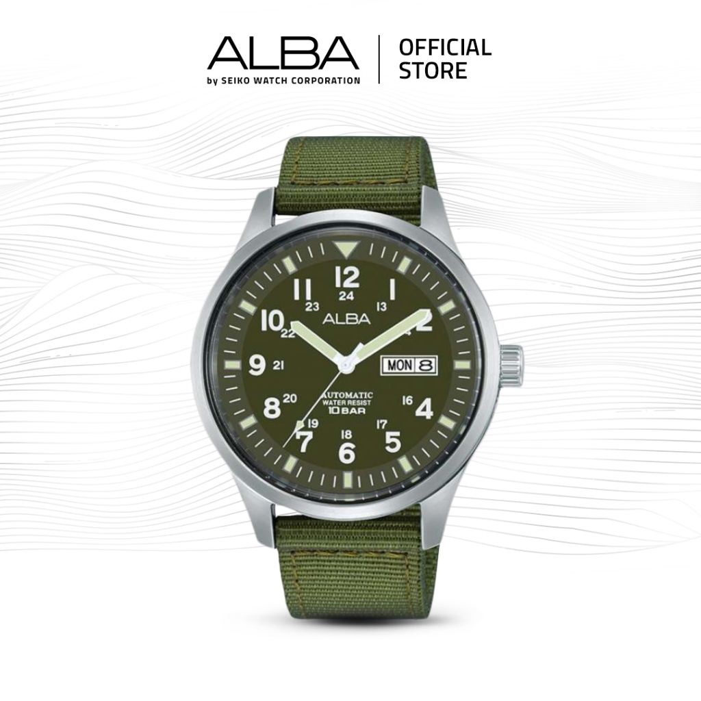 Jual Alba Mechanical Jam Tangan Pria Field AL4217 / AL4217X1 Automatic ...