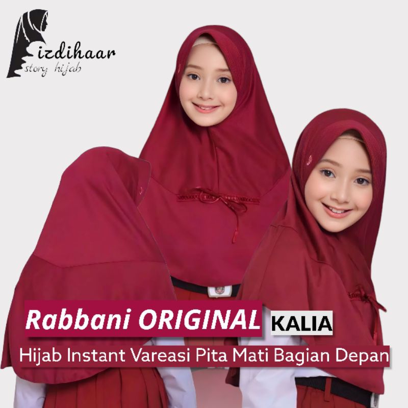 Jual RABBANI - Hijab Instant KALIA Variasi Pita Mati Bagian Depan Cocok ...