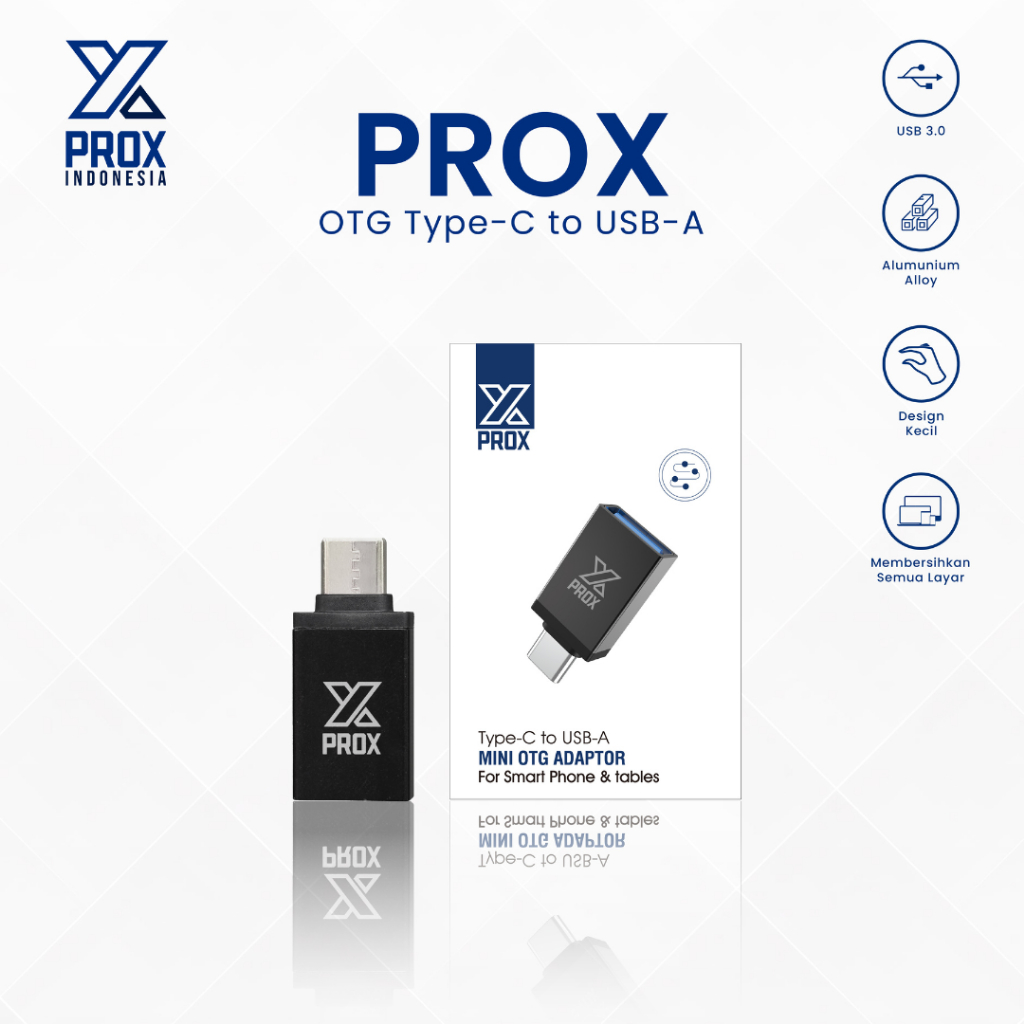 Jual PROX OTG Adapter Type-C to USB-A | Shopee Indonesia