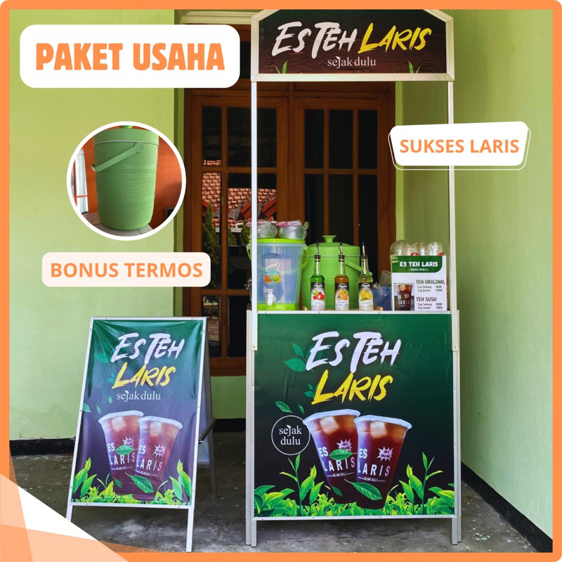 Jual BOOTH PORTABLE LENGKAP | MEJA LIPAT JUALAN MINUMAN | FRANCHISE ...