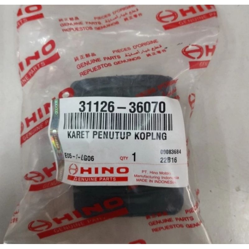 Jual KARET BOOT GARPU KOPLING KARET PENUTUP GARPU HINO DUTRO 31126 ...