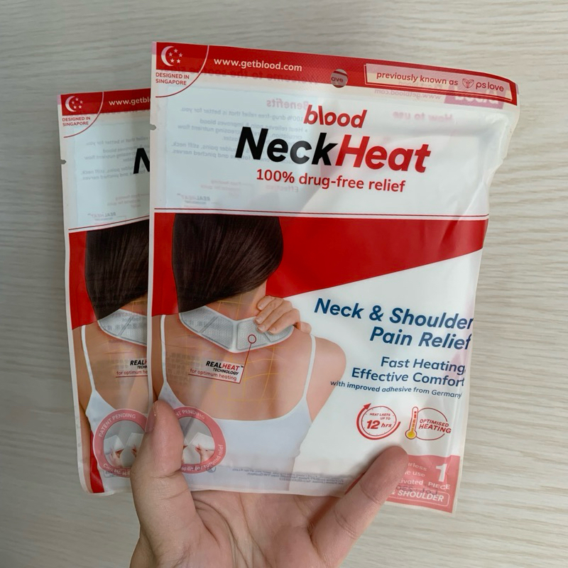 Jual NECK HEAT PS LOVE BLOOD - NECK & SHOULDER PAIN RELIEF | Shopee ...