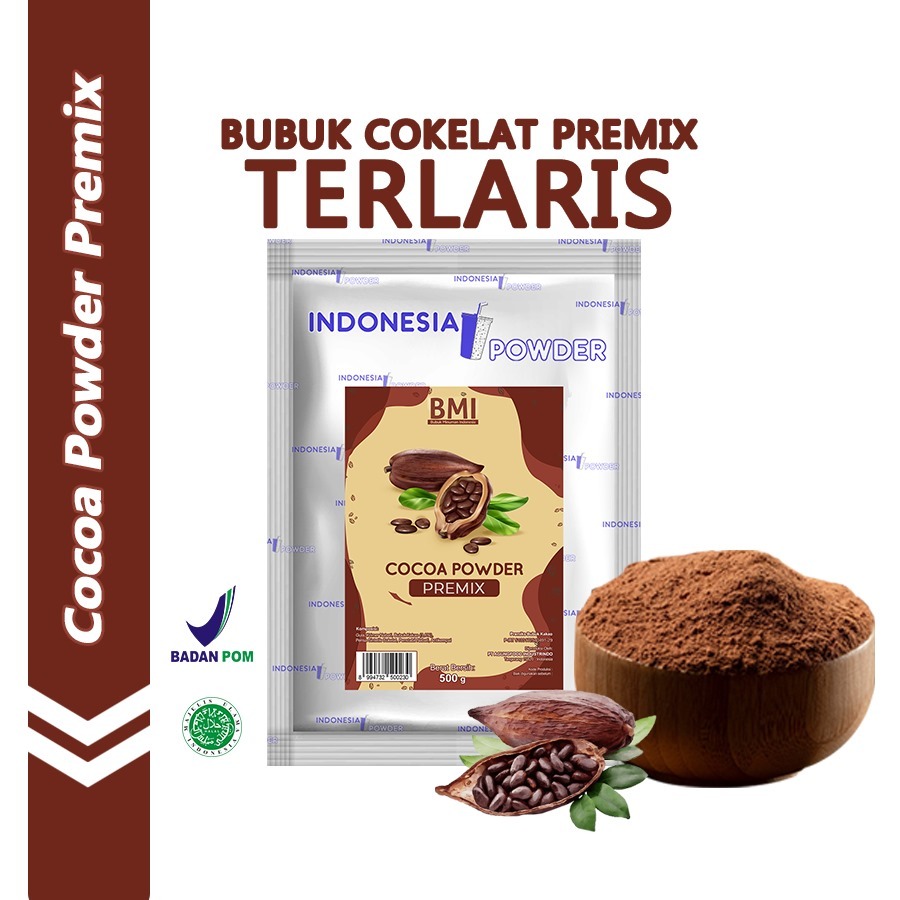 Jual Cocoa Powder Coklat Bubuk Premix Chocolate Powder Plain Tanpa Gula ...