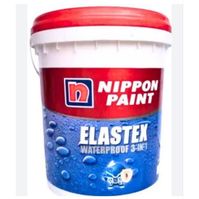 Jual Nippon paint elastex waterproofing kemasan pail 20kg 3 in 1 ...