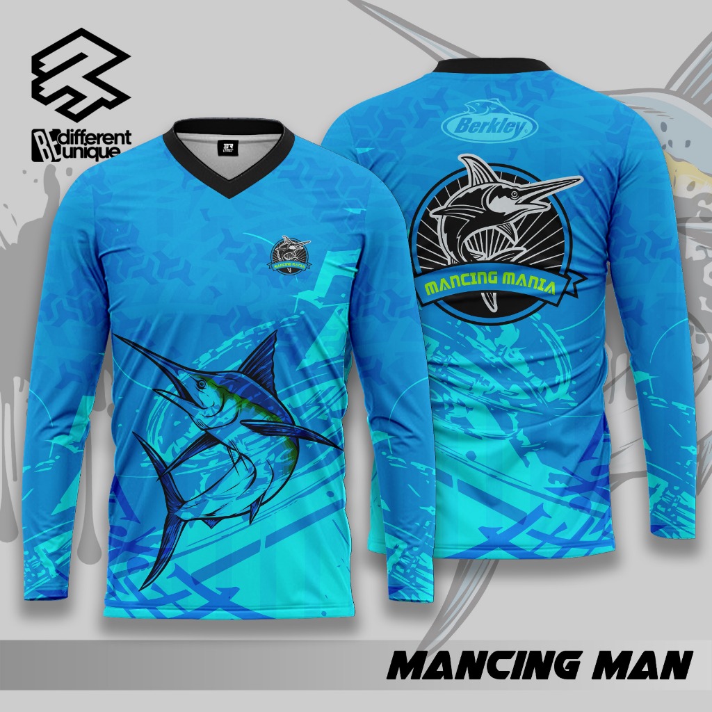 Jual Jersey Olahraga Mancing Fishing Tangan Panjang Full Printing Murah ...
