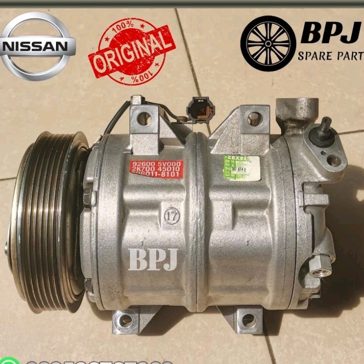 Jual Compressor Compresor Kompresor AC Nissan Xtrail X Trail X-Trail T30 Serena C24 Lama ORI ...