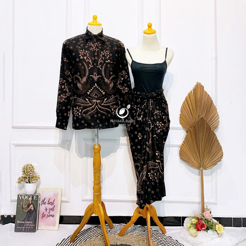 Jual NAYAKA BATIK LILIT SERIES - Baju Couple Pasangan Batik Cowok Cewek ...