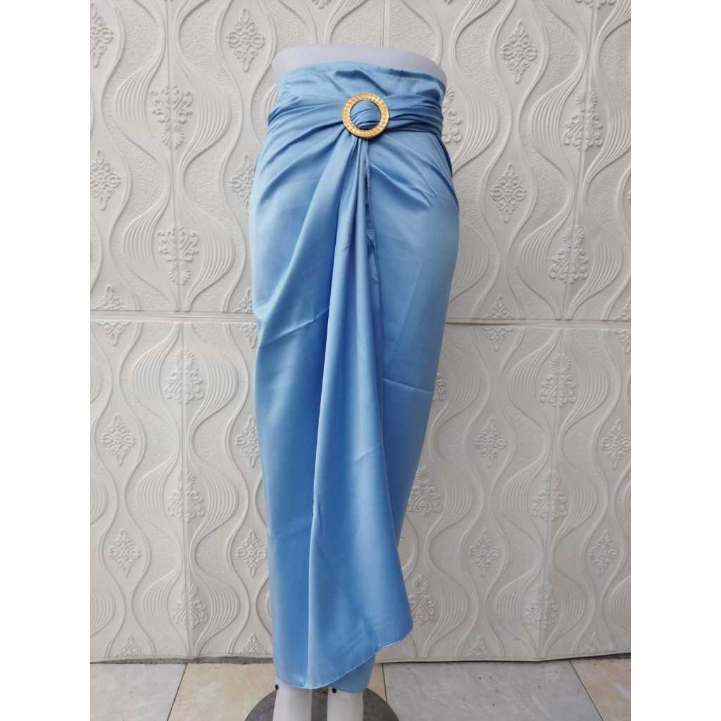 Jual ROK LILIT INSTAN SATIN/ROK LILIT POLOS/ROK LILIT SATIN/SATIN WRAP ...