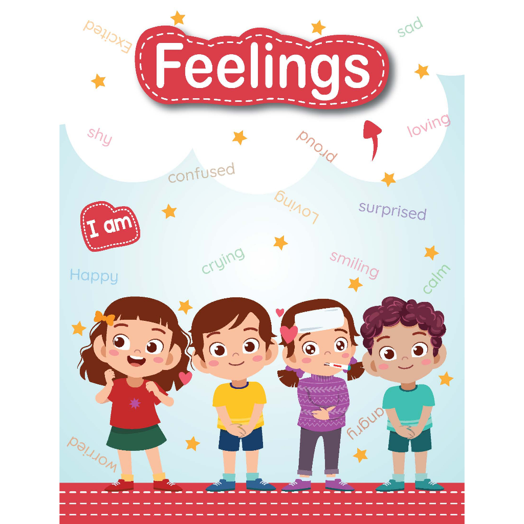 Jual BUKU GAMBAR FEELINGS (PERASAAN/EMOSIONAL) | Shopee Indonesia