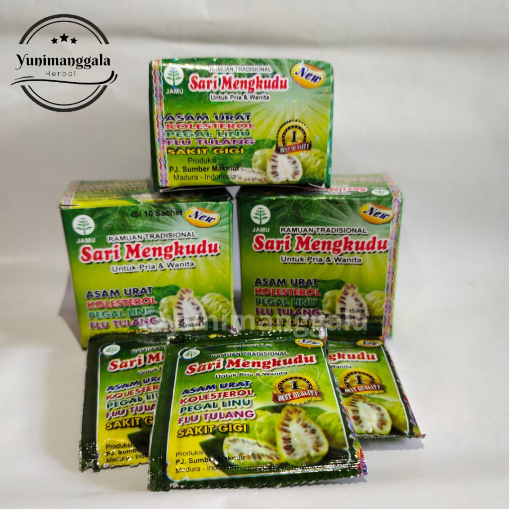 Jual Sari Mengkudu Serbuk isi 10 Sachet | Shopee Indonesia
