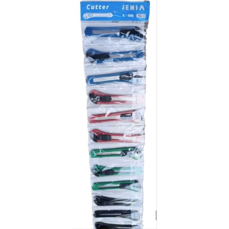 Jual 12 PCS PISAU CUTTER BESAR - KATER BESAR 12 PCS JENIA /KATER ...
